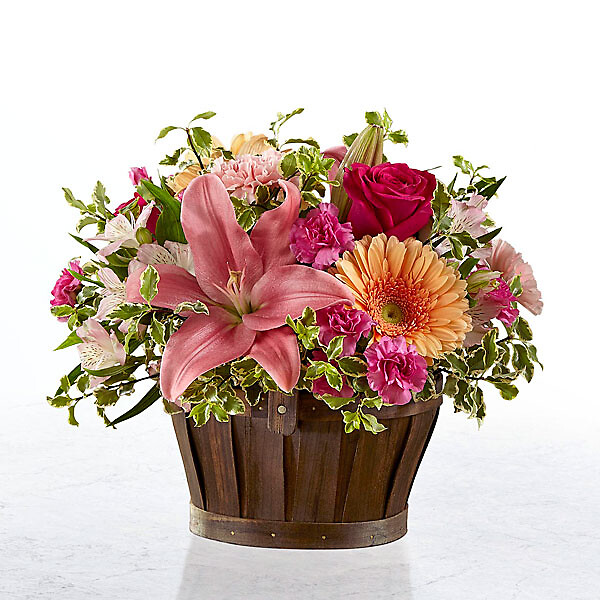 Spring Garden® Basket arranged by a florist in Wantagh, NY USA : Abby's ...